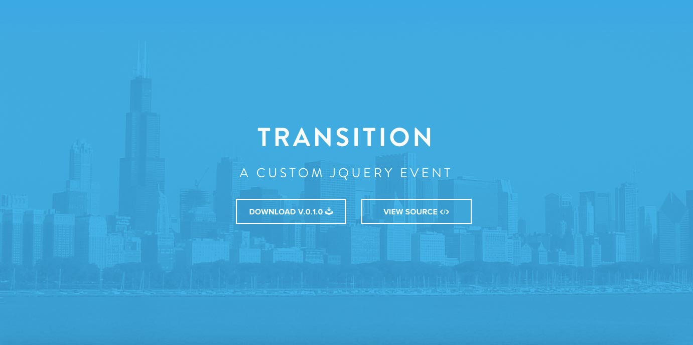 Transition Github Pages A Jquery Plugin By Erik Nielsen